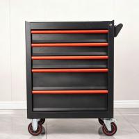 China New Design 245-Piece Combination Handle Heavy Duty 7-Drawer Rolling Tool Cart Workbench #Trending JimBon Wholesale for sale