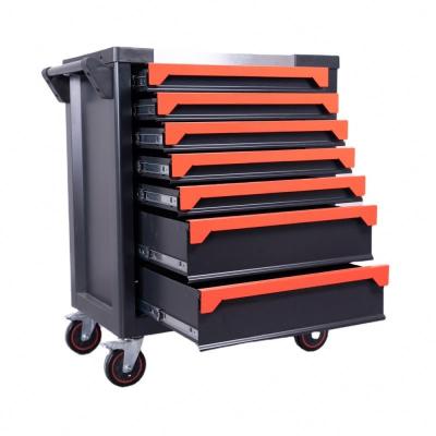 China Industrial Duty Heavy Duty Steel Modern Tool Cabinet Powder Coating 5 Drawers 500kg Load Capacity Keyed Lock OEM/ODM 200cm Depth for sale