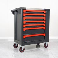 China Industrial Duty Heavy Duty Steel Modern Tool Cabinet Powder Coating 5 Drawers 500kg Load Capacity Keyed Lock OEM/ODM 200cm Depth for sale