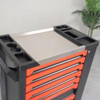 China Mobile Heavy-Duty Rolling Mechanic Garage Tool Cabinet with 7 Drawers Customizable ODM/OEM/OBM for sale