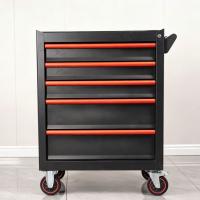 China Tool Trolley Chest Cabinet Three Layers #NewArrival  Auto Repair Toolbox Hand Push Tool Cabinet Car Repair Tool Cart for sale