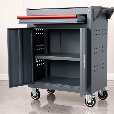 China JimBon Stainless Steel Heavy Duty Rolling Tool Chest Cabinet with Drawers for Workshop & Garage Metal Trolley Cart for sale