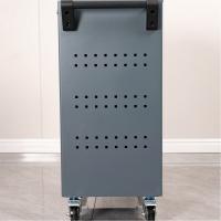 China JimBon Stainless Steel Heavy Duty Rolling Tool Chest Cabinet with Drawers for Workshop & Garage Metal Trolley Cart for sale