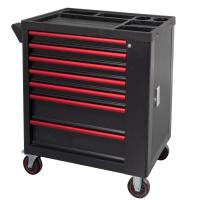 China 7-Drawer Heavy Duty Steel Workbench Chest Iron Tool Cabinet with 500kg Load Capacity Keyed Locking Rolling Trolley Storage for sale