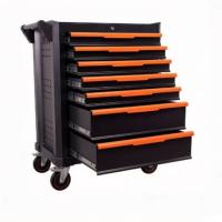 China Mobile Tool Trolley Cart Cabinet #Trending JimBon Wholesale Rolling Drawer Tool Chest High Quality Powder Coated Steel Lockable for sale