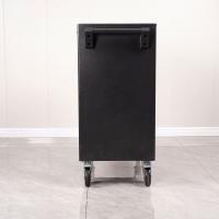 China 46-Inch Steel Tool Chest Cabinet 11 Drawers Anti-Fingerprint Stainless Steel Top Black Powder Coating 300kg Load Capacity Tool for sale