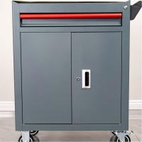 China OBM Heavy-Duty Double-Door Tool Chest Thickened Steel Plastic Drawers Wheeled for Industrial Automotive Repair-Trending JimBon for sale