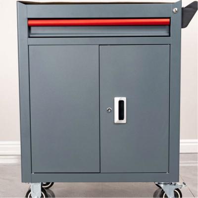 China OBM Heavy-Duty Double-Door Tool Chest Thickened Steel Plastic Drawers Wheeled for Industrial Automotive Repair-Trending JimBon for sale