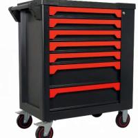 China Professional Heavy Duty 258-Piece Tool Set #Trending JimBon Wholesale Rolling Tool Box CE 6-Drawers Garage Storage Customizable for sale