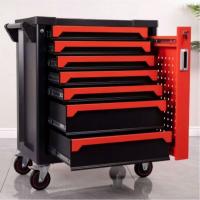 China Professional Heavy Duty 258-Piece Tool Set #Trending JimBon Wholesale Rolling Tool Box CE 6-Drawers Garage Storage Customizable for sale