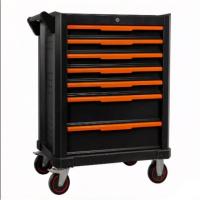 China Industrial Mobile Tool Trolley 6-Drawer Heavy Duty Powder Coated Steel Lockable Anti-Corrosion Wholesale JimBon for sale
