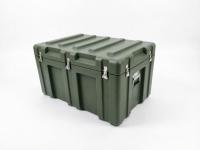 China 110L Single Cargo Case for Outdoor Storage Waterproof Rotomolded Plastic Tool Box Camping Storage Chest Cargo Case for sale