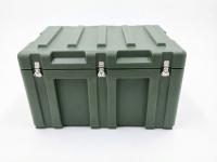 China 110L Single Cargo Case for Outdoor Storage Waterproof Rotomolded Plastic Tool Box Camping Storage Chest Cargo Case for sale