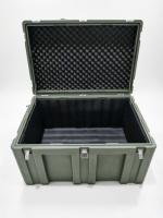 China 110L Single Cargo Case for Outdoor Storage Waterproof Rotomolded Plastic Tool Box Camping Storage Chest Cargo Case for sale