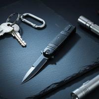 China Mini Self Defense Foldable Knife Portable Camping Stainless Steel Knife for Self Defense Tactical Mini Pocket Knife for sale
