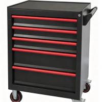 China Durable 7-Drawer Trending JimBon Wholesale Iron Tool Chest on Wheels Portable Roller Tool Box Cabinet with Customizable for sale