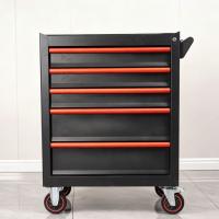 China Heavy Duty #Trending JimBon Steel Rolling Tool Chest 7 Drawers Mechanic Cabinet Cart with Wheels for Automotive Use for sale