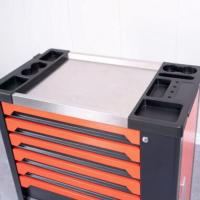 China Tool Storage Trolley Cabinet Workshop Garage Workbench Garage  Auto Repair Roller Wholesale Iron Tool Chest Mobile Tool for sale