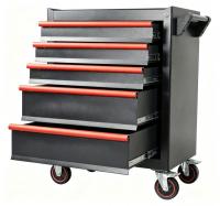 China Heavy Duty 7-Drawer Tool Storage Trolley Cabinet Wheels l  Auto Repair Garage Workshop Cart 3-Year Keyed for sale
