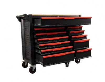 China JimBon Industrial #Trending Wholesale Rolling Tool Trolley 3m Heavy Duty Steel Cabinet 18 Drawers Pegboard Lockable Side Doors for sale