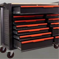 China JimBon Industrial Heavy Duty Steel Cabinet 3m 1a8 Drawers Lockable Side Doors Pegboard Garage Storage for sale