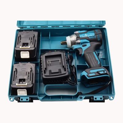 China 350N 48V Cordless Electric Wrench Export Model Brushless Lithium Battery High Torque Decorative Use Wrench Set Wholesale for sale