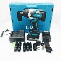 China For Heavy Duty 700N.m Auto Repair Brushless High Torque Lithium-Ion Impact Wrench Impact Frequency for Scaffolders DTW700 for sale