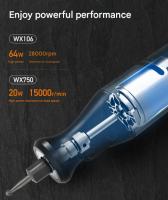 China Original Worx WX106 8V Cordless Rotary Tool Mini Electric Grinder for Precision Carving Polishing and Grinding DIY Crafts for sale