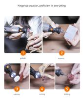 China Original Worx WX106 8V Cordless Rotary Tool Mini Electric Grinder for Precision Carving Polishing and Grinding DIY Crafts for sale