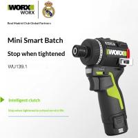 China Worx Smart Control Cordless Drill WU139 Lithium Battery Small Hand Drill Rechargeable Brushless Reversible Screwdriver for sale