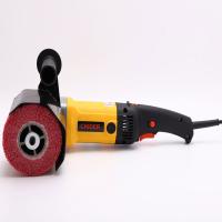 China Adjustable Speed Polisher Electric Wire Drawing Machine for Metal Wood Stainless Paint Removing Polishing for sale