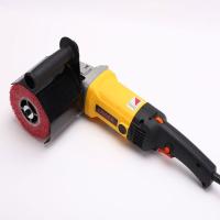 China Adjustable Speed Polisher Electric Wire Drawing Machine for Metal Wood Stainless Paint Removing Polishing for sale