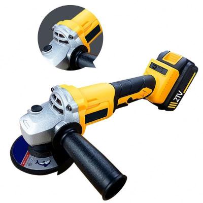 China New Type 18V/20V Li-ion Battery Cordless 125mm Wet Dry Angle Grinder Slide Gear Amoladora Angular for DIY Industrial Use 36V for sale