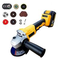 China New Type 18V/20V Li-ion Battery Cordless 125mm Wet Dry Angle Grinder Slide Gear Amoladora Angular for DIY Industrial Use 36V for sale