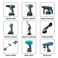China Cheap Price Popular Model Power Spray Gun 20V Li-ion Best Portable Cordless Paint Spray Gun Machine Paint Wall for sale