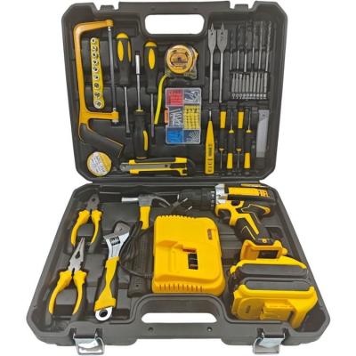 China 112Pcs Professional Electric Drill Tool Set, Customizable  with Drill Bits & Hand Tools, Factory Direct for DIY & Household for sale
