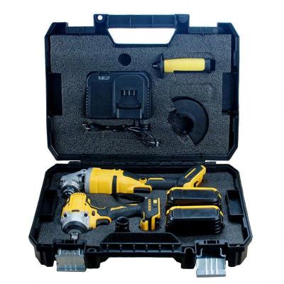 China Hot Selling High-Torque Brushless Charging Electric Wrench Dual Purpose Impact Wrench Battery Power Source Wholesale Product for sale