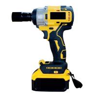 China Hot Selling High-Torque Brushless Charging Electric Wrench Dual Purpose Impact Wrench Battery Power Source Wholesale Product for sale