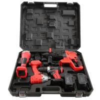 China Factory Price Power Tool Cordless Drill Wrench Angle Grinder Hand Tools Suit Case Tools Set for sale