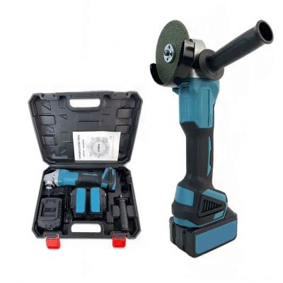 China Popular Factory Direct Sale Industrial Grade Brushless Slide Battery Mini Angle Grinder Cordless Portable Cutter Tools Grinder for sale