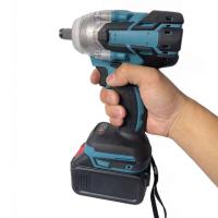 China High Quality Cordless 21V Industrial Rechargeable Lithium Electric Impact Wrench Brushed Battery Powered 280W 280 N.m 2 in Drive for sale
