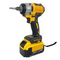 China Hot Sale Professional Power Li-ion Battery Wrench Tool Wrenches 21v Cordless Impact Wrench for sale