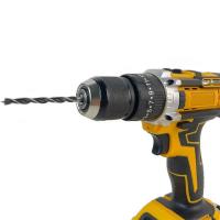 China Professional Supplier Industrial Grade Cordless Drill 21V Brush Motor Keyless OEM Customizable 25N.m Max Torque 10MM Drilling for sale