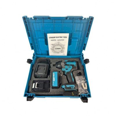 China 700Nm 21V Cordless Impact Wrench  Brushless Electric Impact Gun with Battery, Heavy Duty Tool for Car Tire Repair for sale