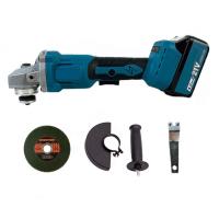 China 21V Cordless Angle Grinder Set with 4.0Ah Battery, 125mm Brushless Electric Angle Grinder Tool Kit for Metal Wood & Masonry for sale