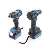 China Professional 21V Brushless Motor Cordless Tool Set 4-in-1 LI-ion Battery Includes Drill Angle Grinder Hammer Wrench Industry Use for sale