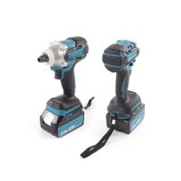 China Professional 21V Brushless Motor Cordless Tool Set 4-in-1 LI-ion Battery Includes Drill Angle Grinder Hammer Wrench Industry Use for sale
