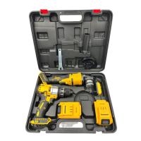 China Factory Taladro Power Tools Set Impact 21V Cordless Brushless Drill and Angle Grinder Machine OEM 1 Year Warranty for sale