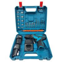 China Factory Price High Quality 12V Electric Hand Drill Rechargeable Cordless Mini Drill Keyless Chuck OEM Screwdriver 24N.M Torque for sale