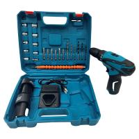 China Factory Price High Quality 12V Electric Hand Drill Rechargeable Cordless Mini Drill Keyless Chuck OEM Screwdriver 24N.M Torque for sale